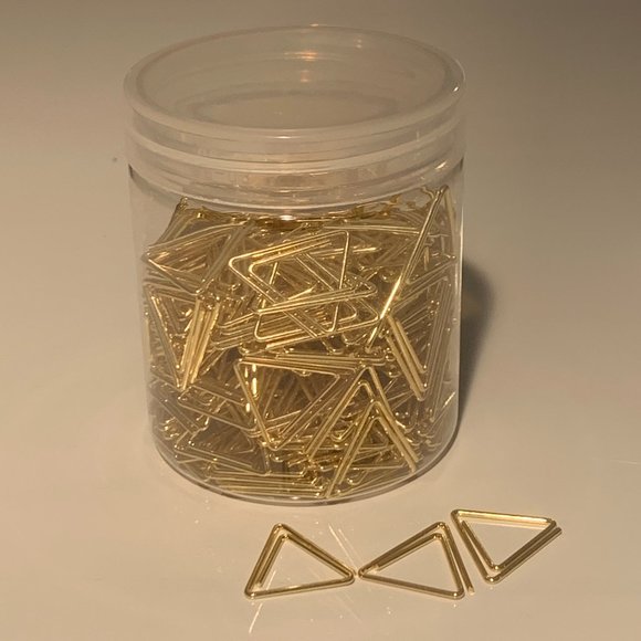 SUPPLYNATION | Office | 50 Piece Gold Premium Paper Clips | Poshmark